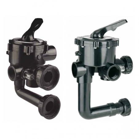 Vanne pour filtres à sable Astral classic Modèle 1"1/2 avec montage