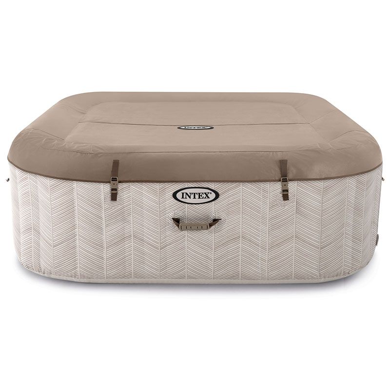 Spa gonflable Intex Chevron 4 places au sel - Gamme Pure Spa